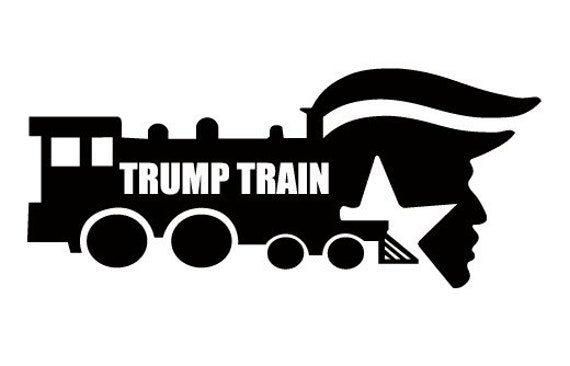 eps All aboard the trump train Cut File Jpeg,svg Silhouette,Cricut clip ...