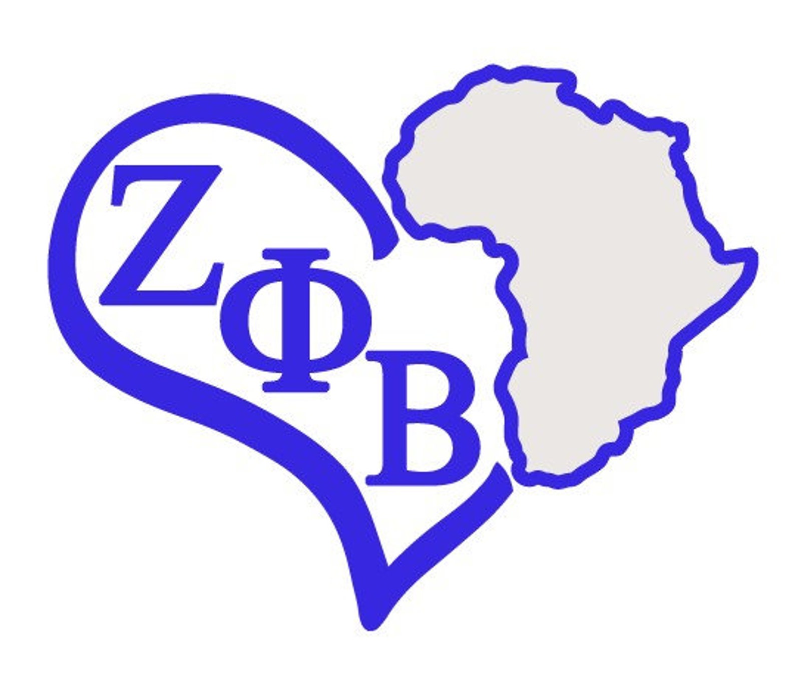 Zeta Phi Beta Loce Africa Cut File Silhouettecricut Jpeg - Etsy