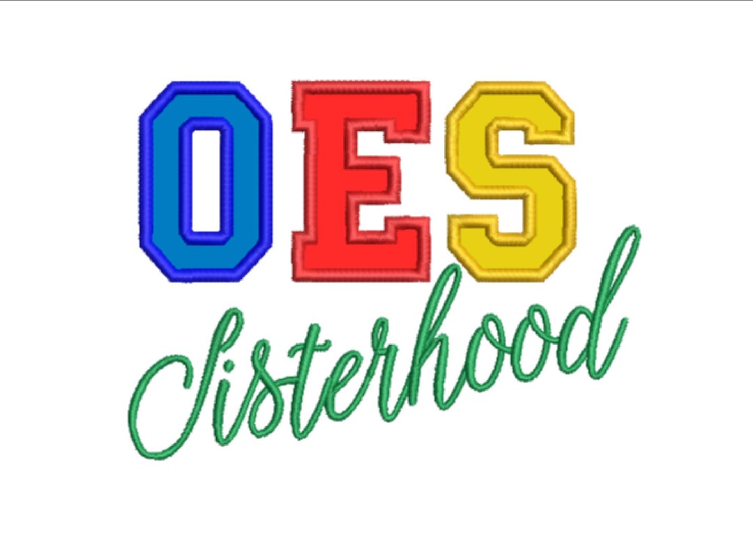 OES Applique Machine Embroidery Design Files - Etsy