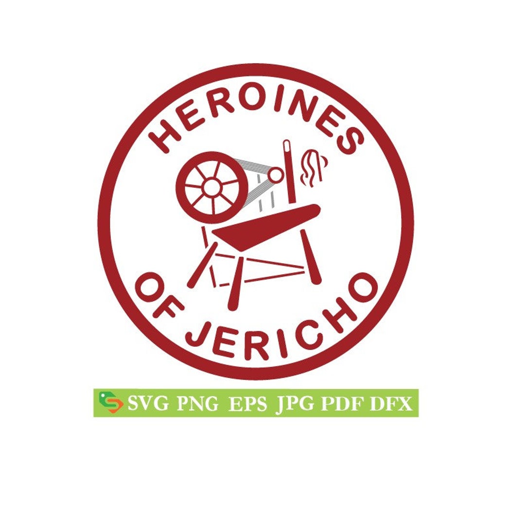 HOJ Heroines of Jericho Design Cut File, Silhouette,cricut, Jpeg,svg ...