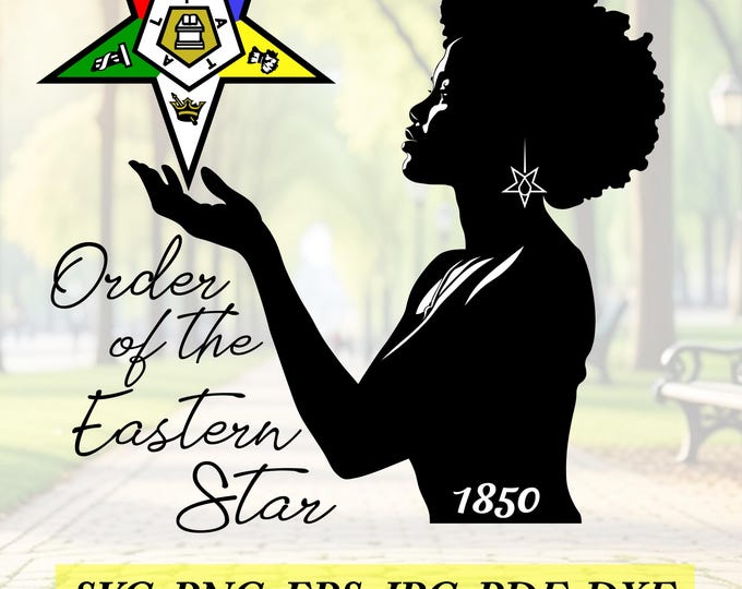 OES Lady- Silhouette Cut Files - Jpeg, Svg, Png, Gsp - High Resolution ...