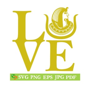 Love Daughters of Isis Cut File, Silhouette,cricut, Jpeg,svg, Eps, Png ...