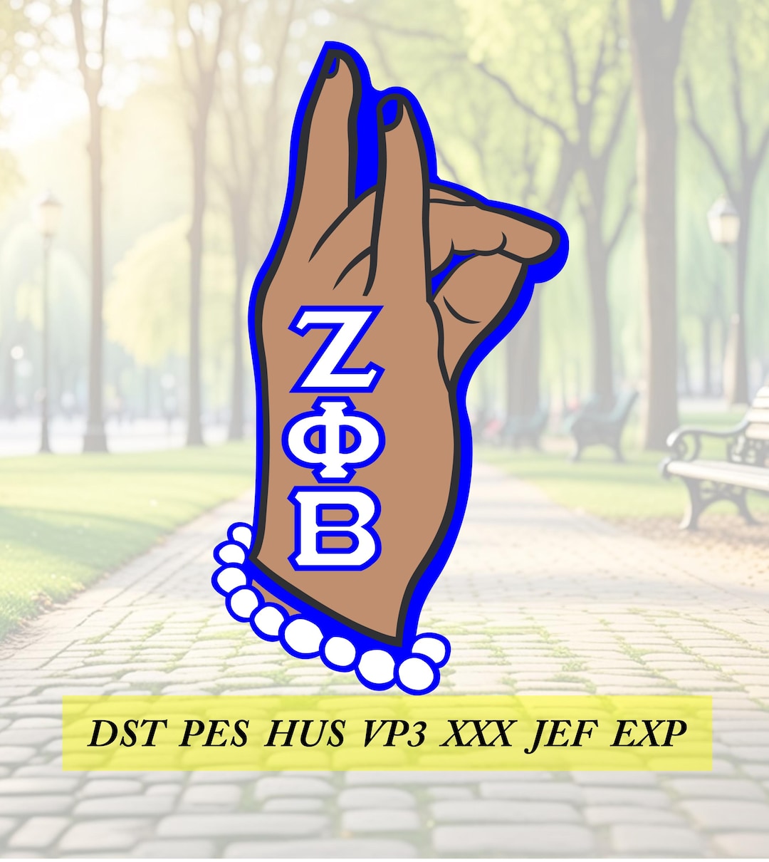 Zeta Phi Beta Hand Sign Cricut, Cut File, Silhouette,cricut, Jpeg, Svg ...