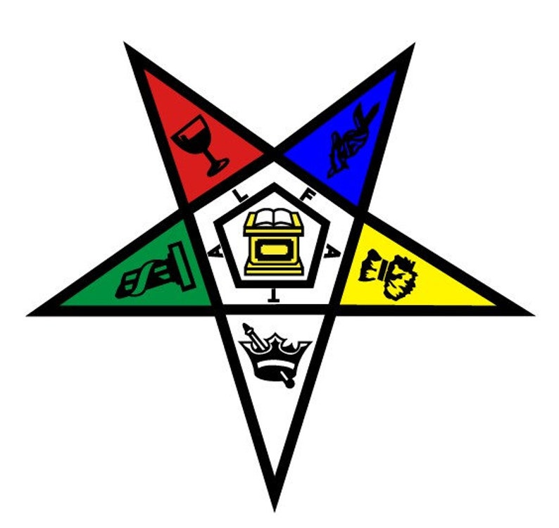 OES, Order of the Eastern Star Cut File, Silhouette Cricut, Jpeg,svg ...