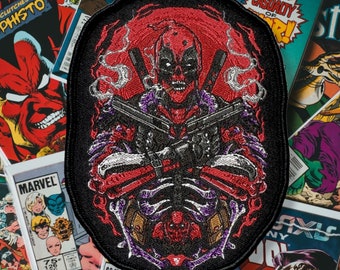 Deadpool Velcro Patch - Etsy