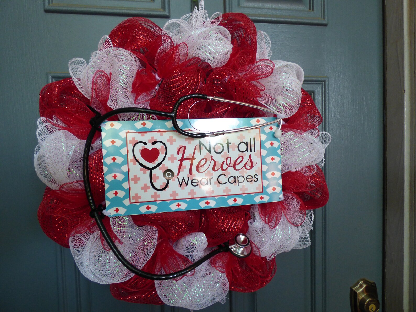 First Responder Wreath; Nurse's Wreath; Medical Responder Wreath; Hero ...