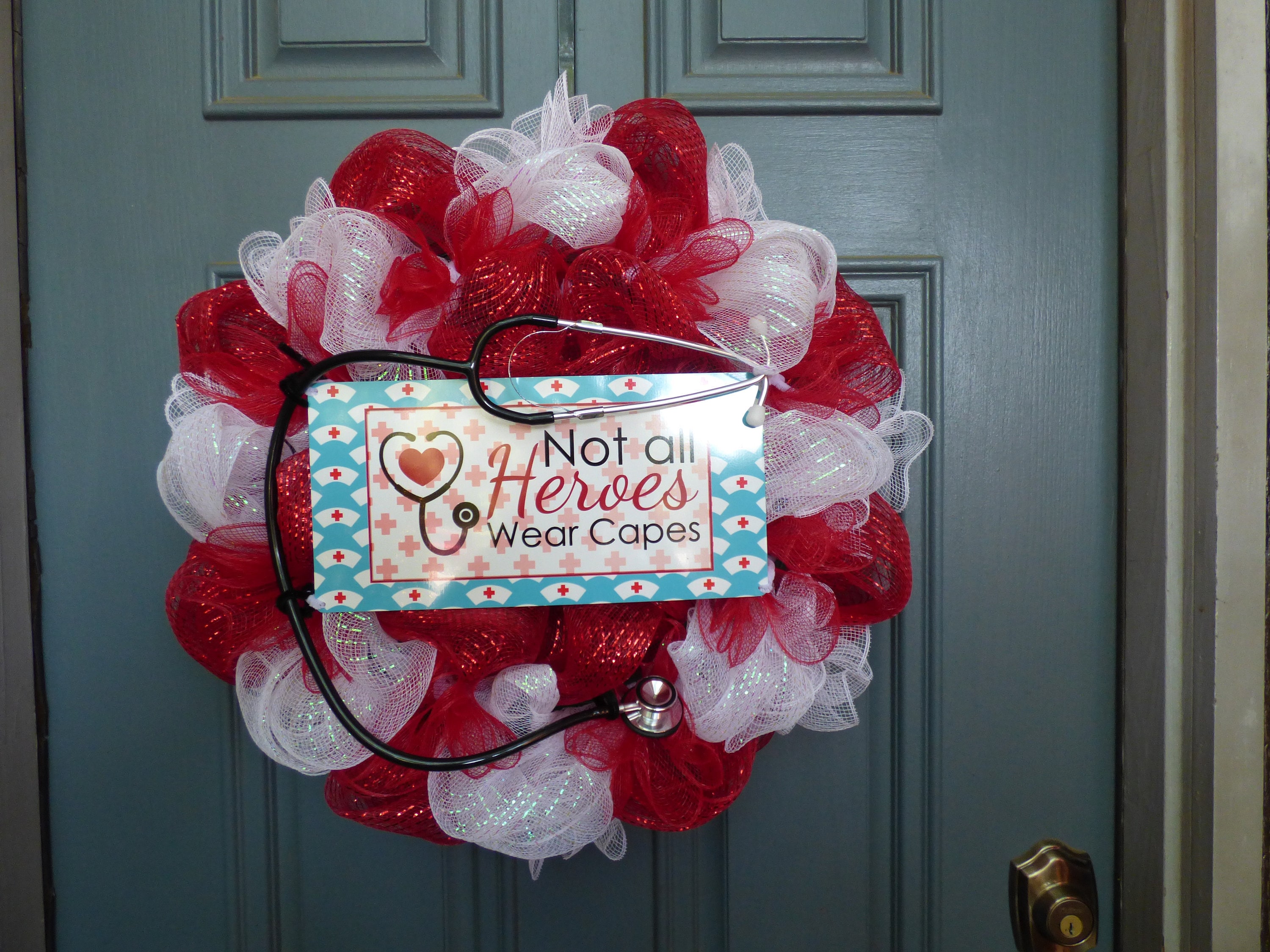 First Responder Wreath; Nurse's Wreath; Medical Responder Wreath; Hero ...