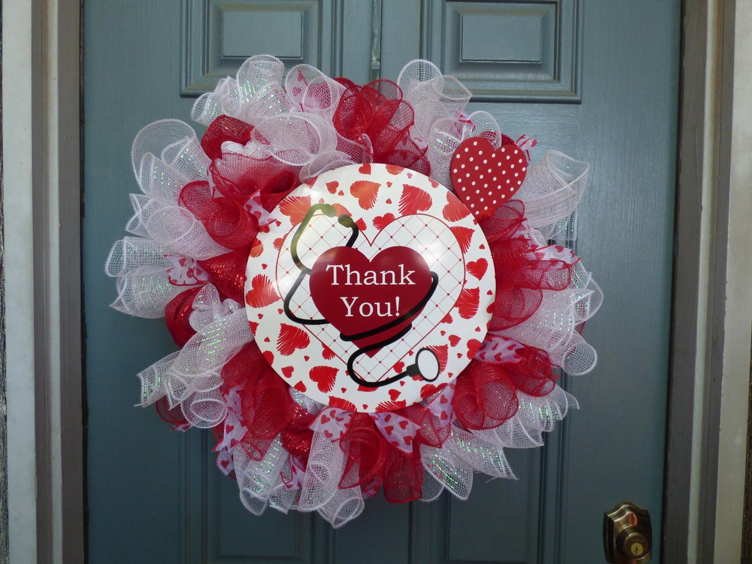 Healthcare Wreath, Doctor Wreath, Nurse Wreath, Front Line Healthcare ...