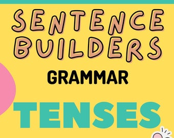 Verb Tenses Anchor Chart - Etsy