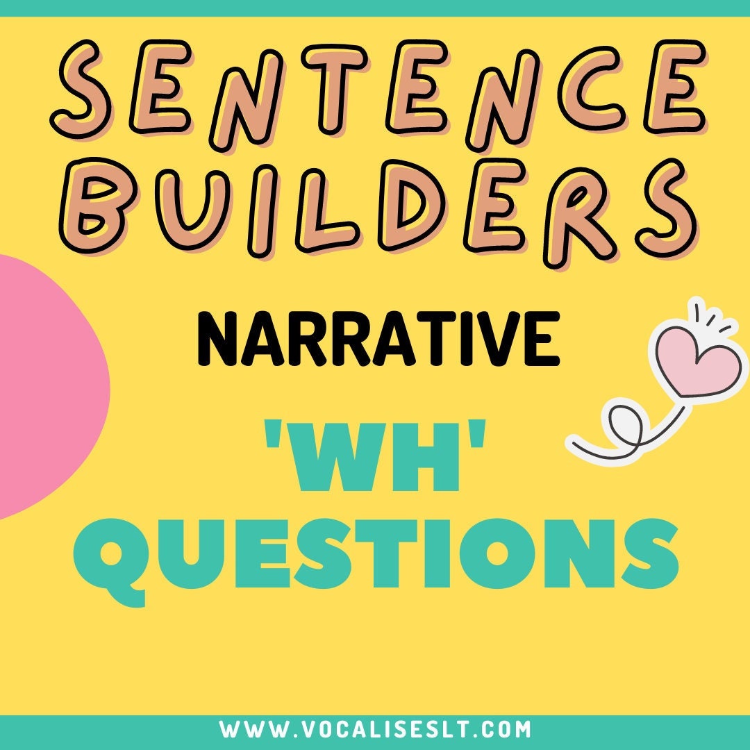 WH Questions Pack - Etsy