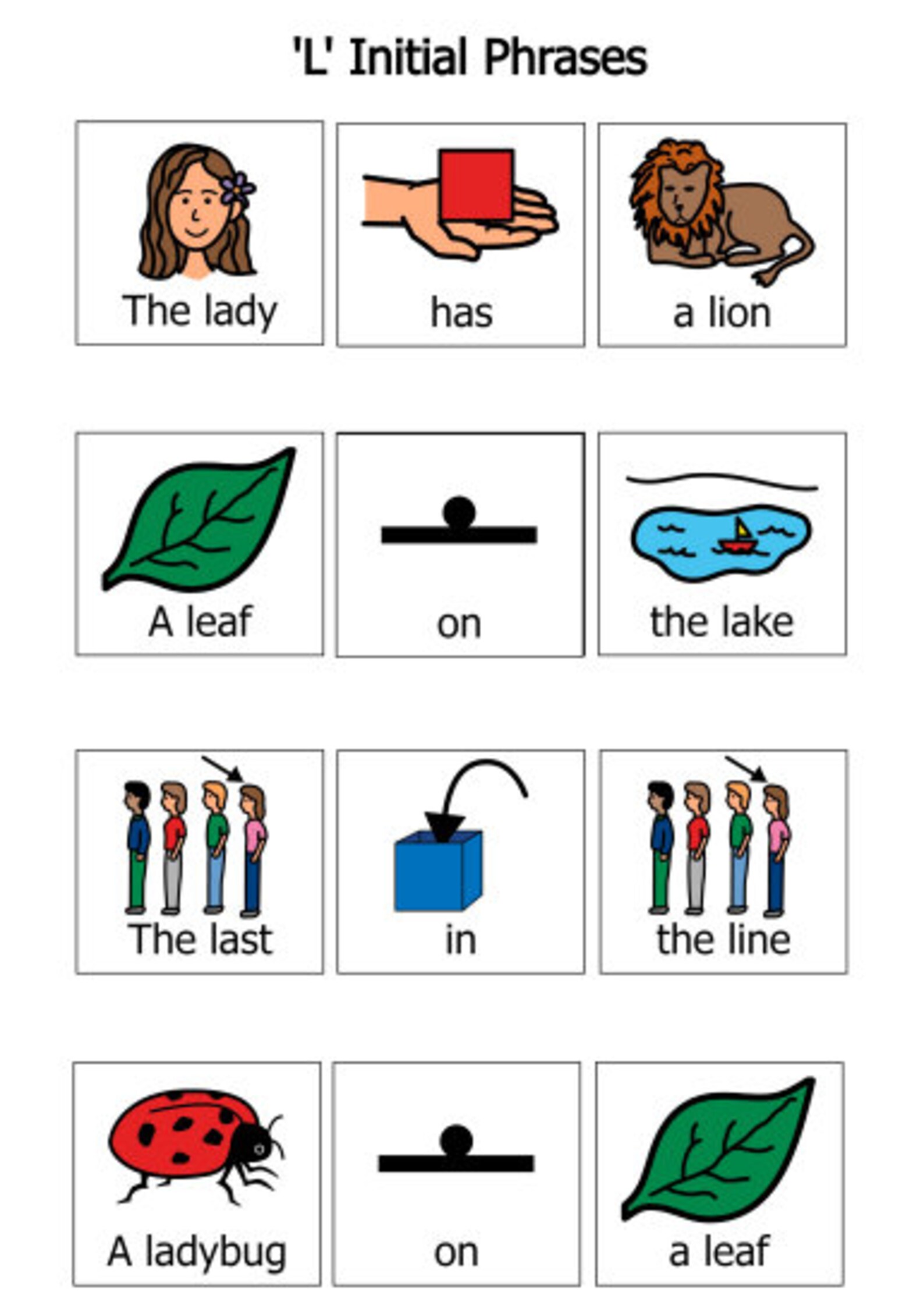 Complete 'L' Sound Articulation Pack - Etsy