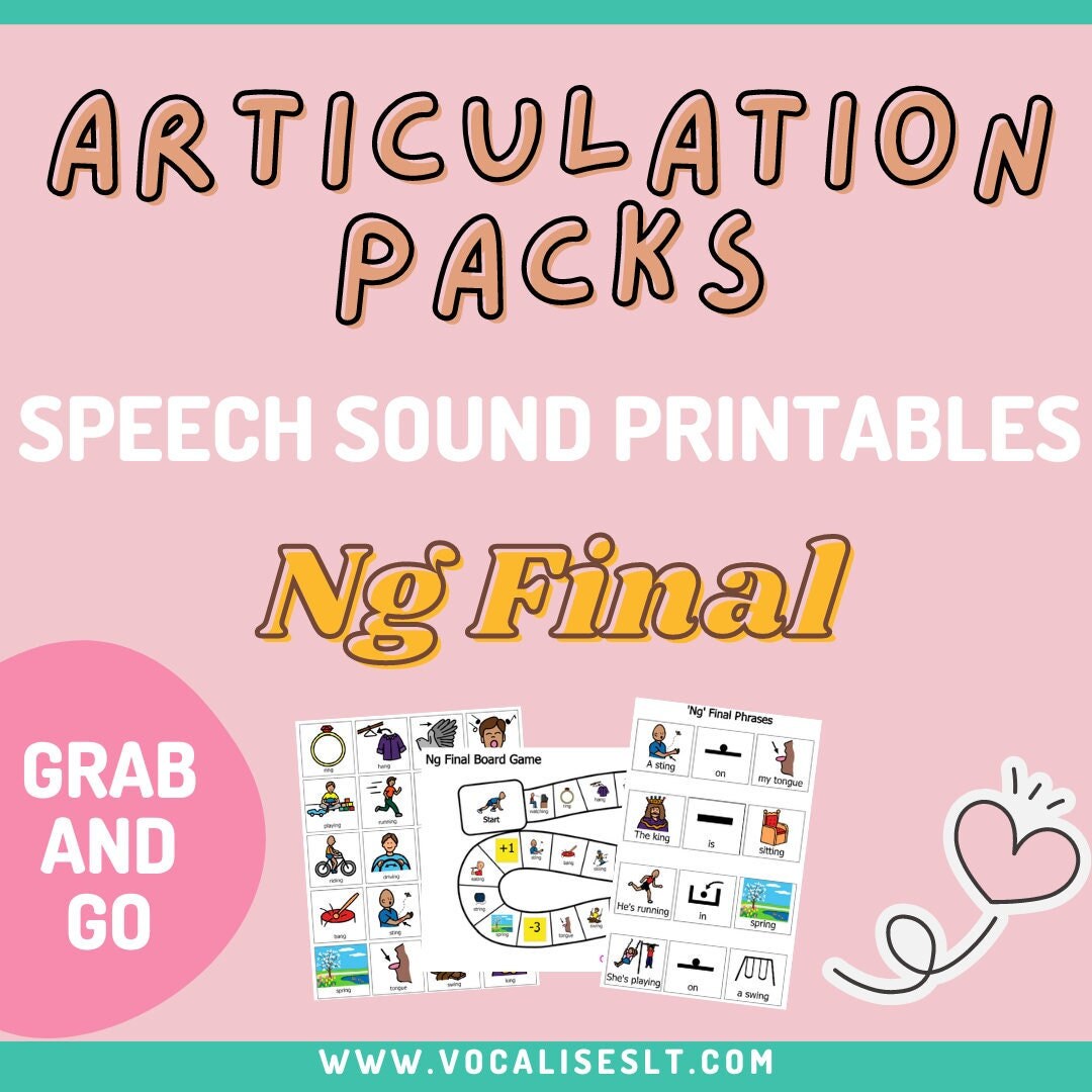 Komplettes 'Ng' Sound Articulation Pack - Etsy.de