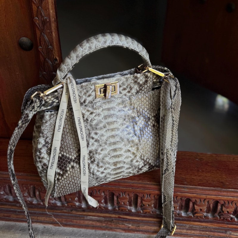 Snake Top Handle Purse - Etsy UK