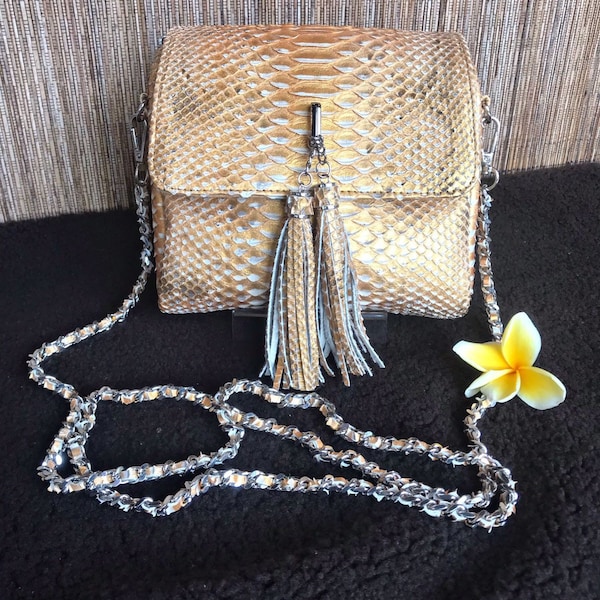 Gold Chain Purse - Etsy