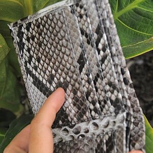 Genuine Python Skin Men Flat Wallet | Exotic Leather Money Wallet ...