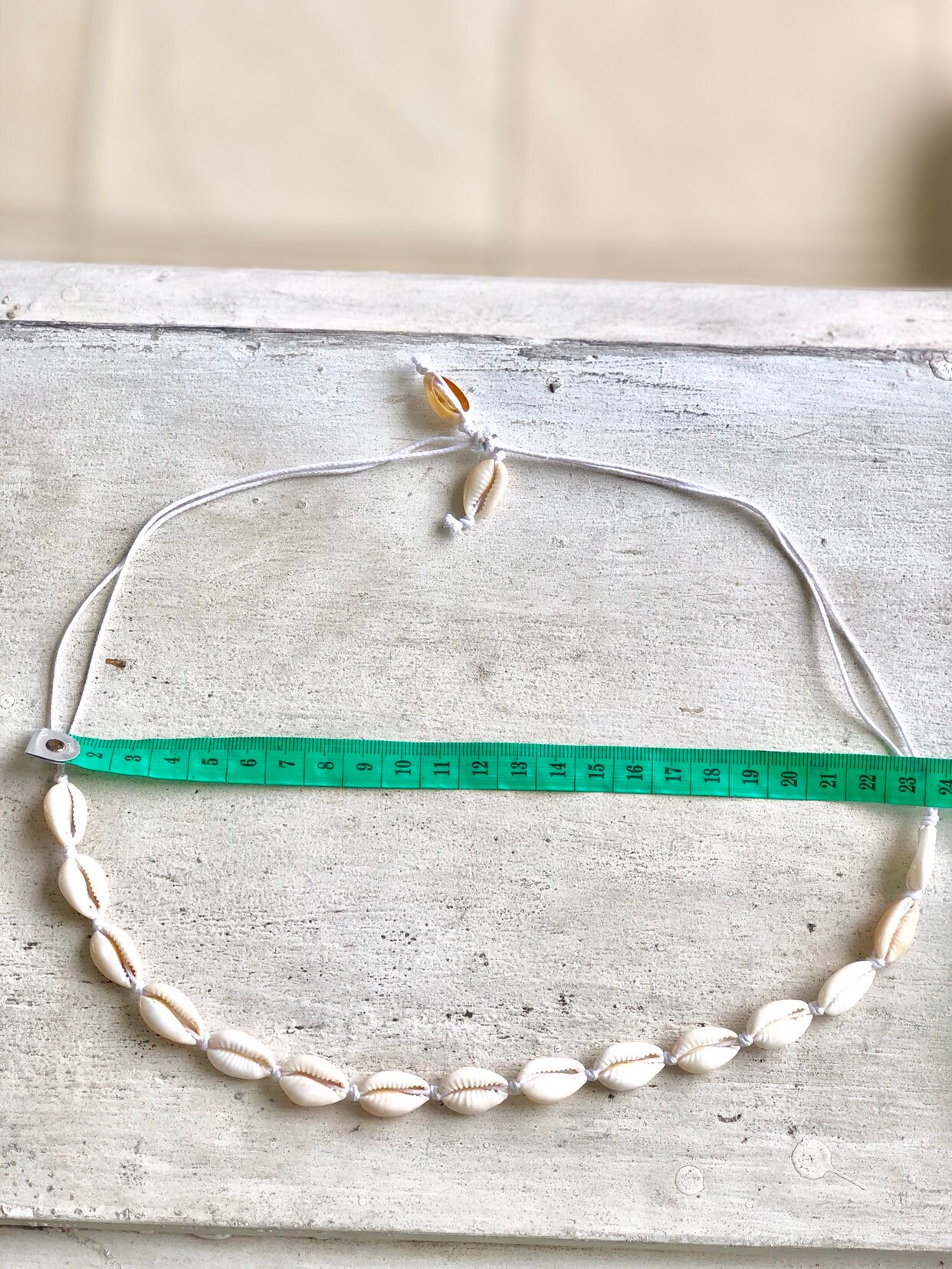 Shell Choker Necklace Cowrie Chocker White Shell Adjustable - Etsy