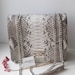 Genuine Python Skin Classy Woman Bag Designer Leather Bag - Etsy