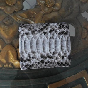 Genuine Python Skin Men Flat Wallet | Exotic Leather Money Wallet ...