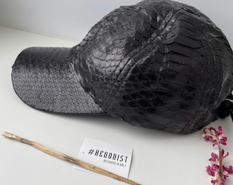 Genuine Leather Baseball Cap - Etsy