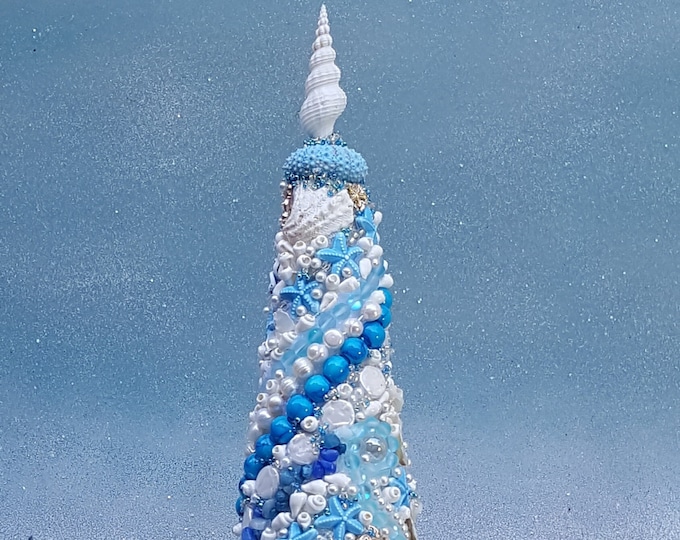 Seashell Tree, Hawaii Jeweled Shell Tree Coastal Seashell Tree Beach ...