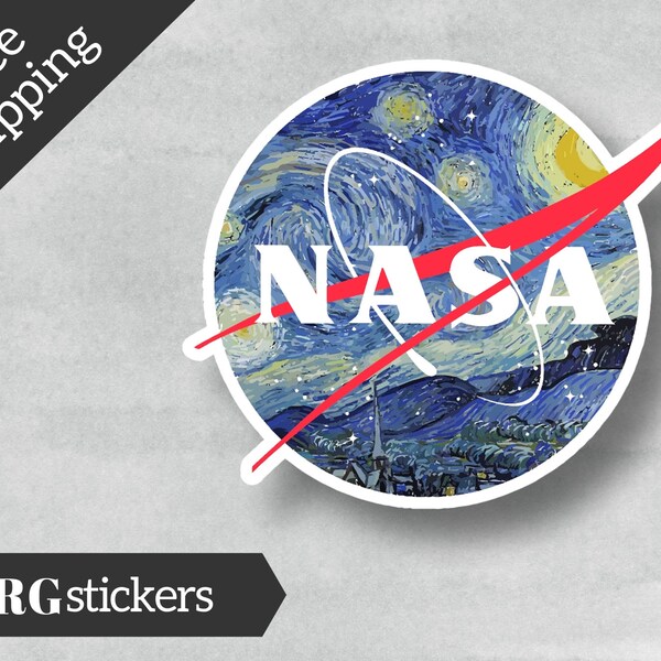 Nasa Laptop Sticker - Etsy
