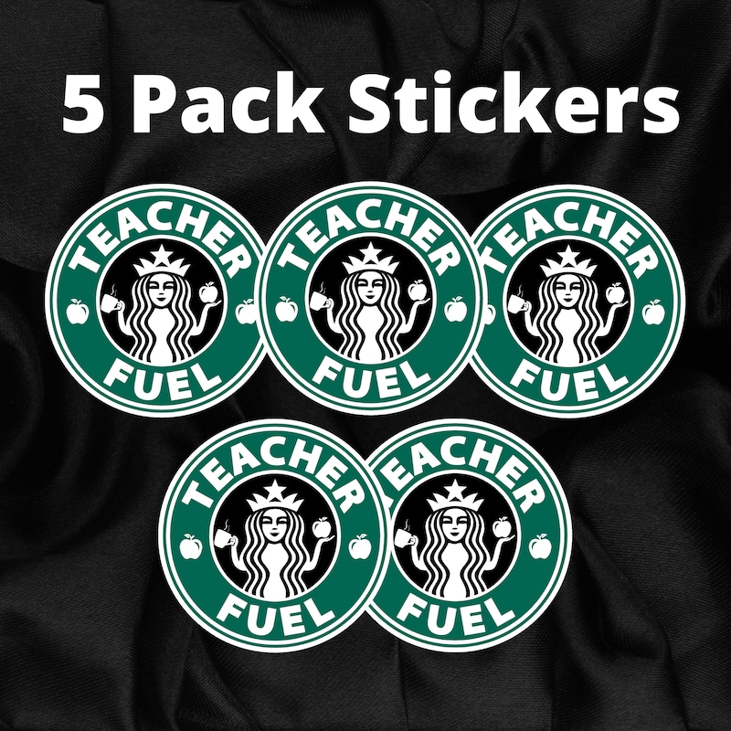 Teacher Coffee Decal - Etsy