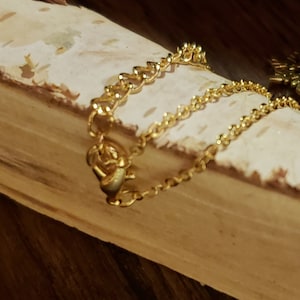 Gold Snowflake Necklace - Etsy