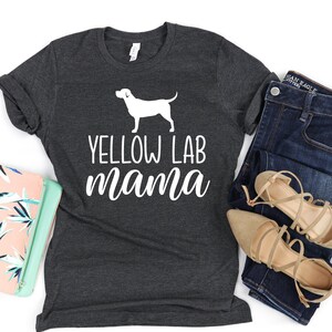 Yellow Lab Mama Shirt Yellow Lab Mom Shirt Yellow Lab Gifts - Etsy