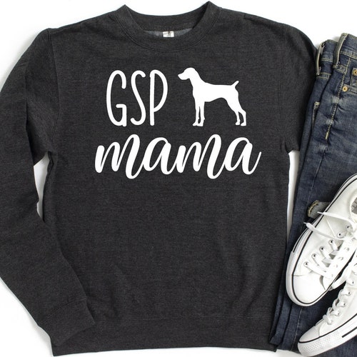 German Shorthair Pointer Mama Hoodies GSP Mom Hoodies German - Etsy