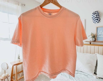 Comfort Colors Cropped Tee, Boxy Crop T-shirt Comfort Colors ...