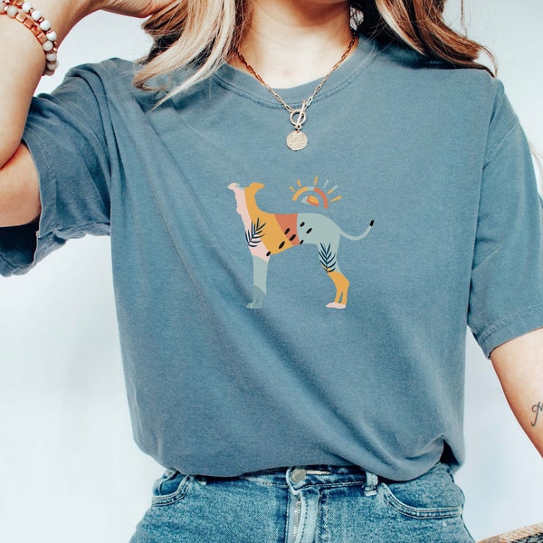 Greyhound T Shirt - Etsy