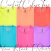 Comfort Colors Neon Tees, Neon Cotton Garment Dyed T-shirt 1717 - Etsy