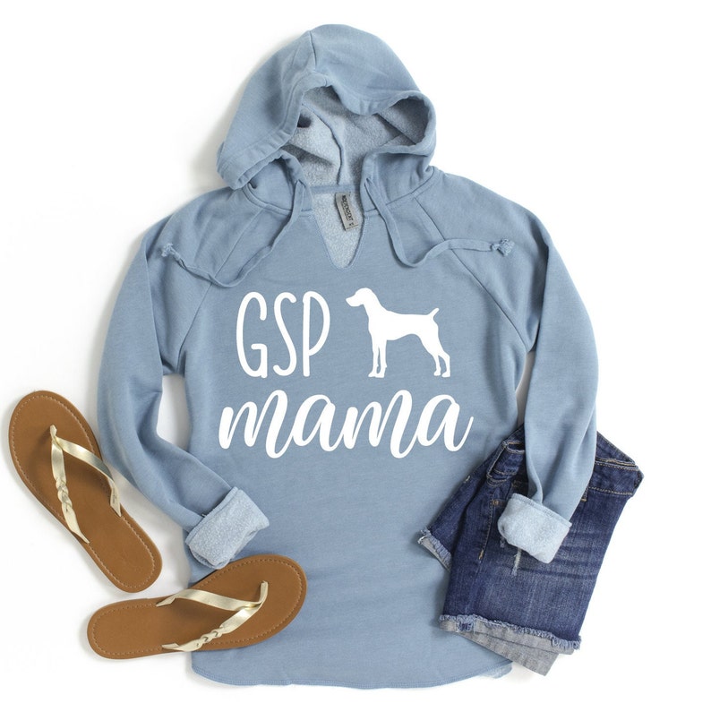German Shorthair Pointer Mama Hoodies GSP Mom Hoodies German - Etsy