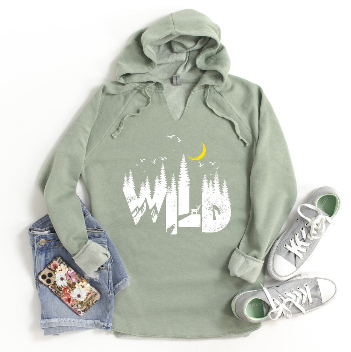Wild Life Hoodies Adventure Hoodies Nature Lover Sweatshirt - Etsy