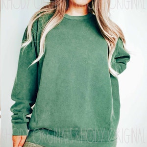 Comfort Colors Sweatshirt, Cozy Oversized Sweatshirt for Women, Comfort ...