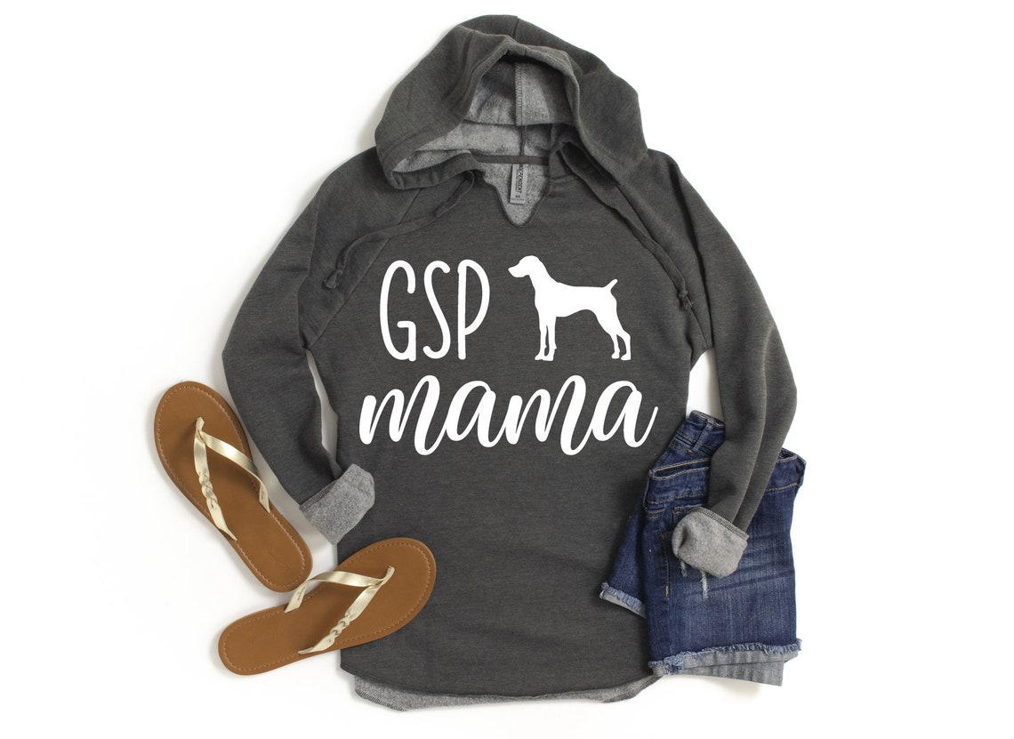 German Shorthair Pointer Mama Hoodies GSP Mom Hoodies German | Etsy