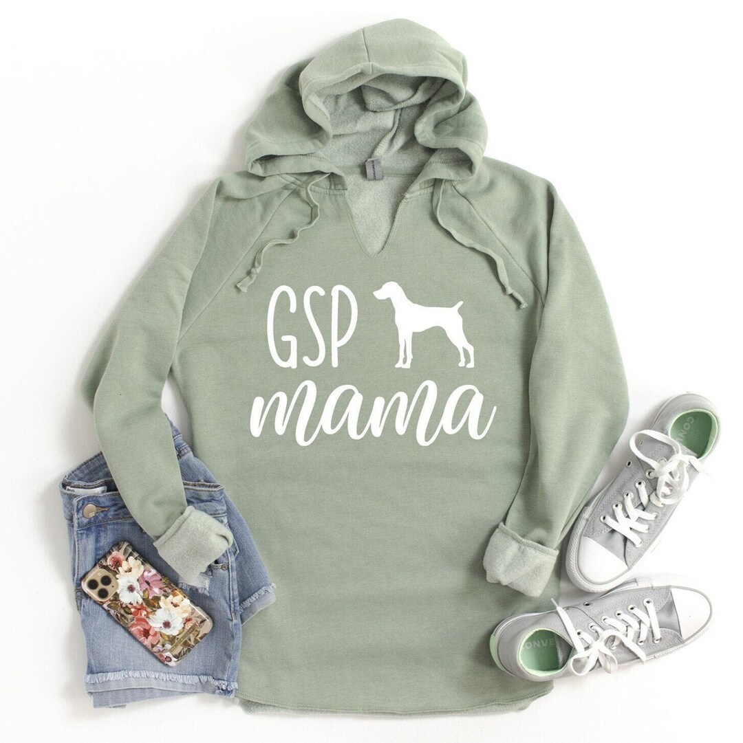 German Shorthair Pointer Mama Hoodies, GSP Mom Hoodies, German ...