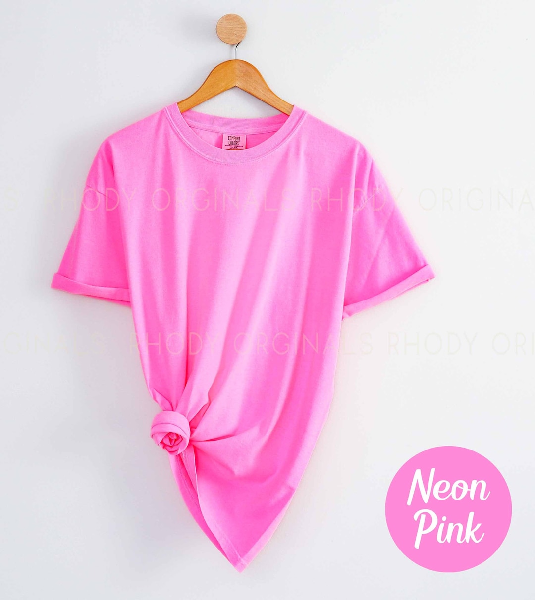 Comfort Colors Neon Tees, Neon Comfort Colors Blank Tshirts, Soft Cozy ...