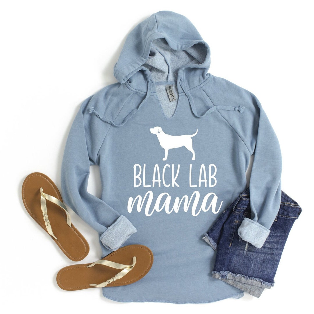 Black Lab Mama Hoodie, Black Lab Mom Hoodie, Ultra Soft Women's Fit ...