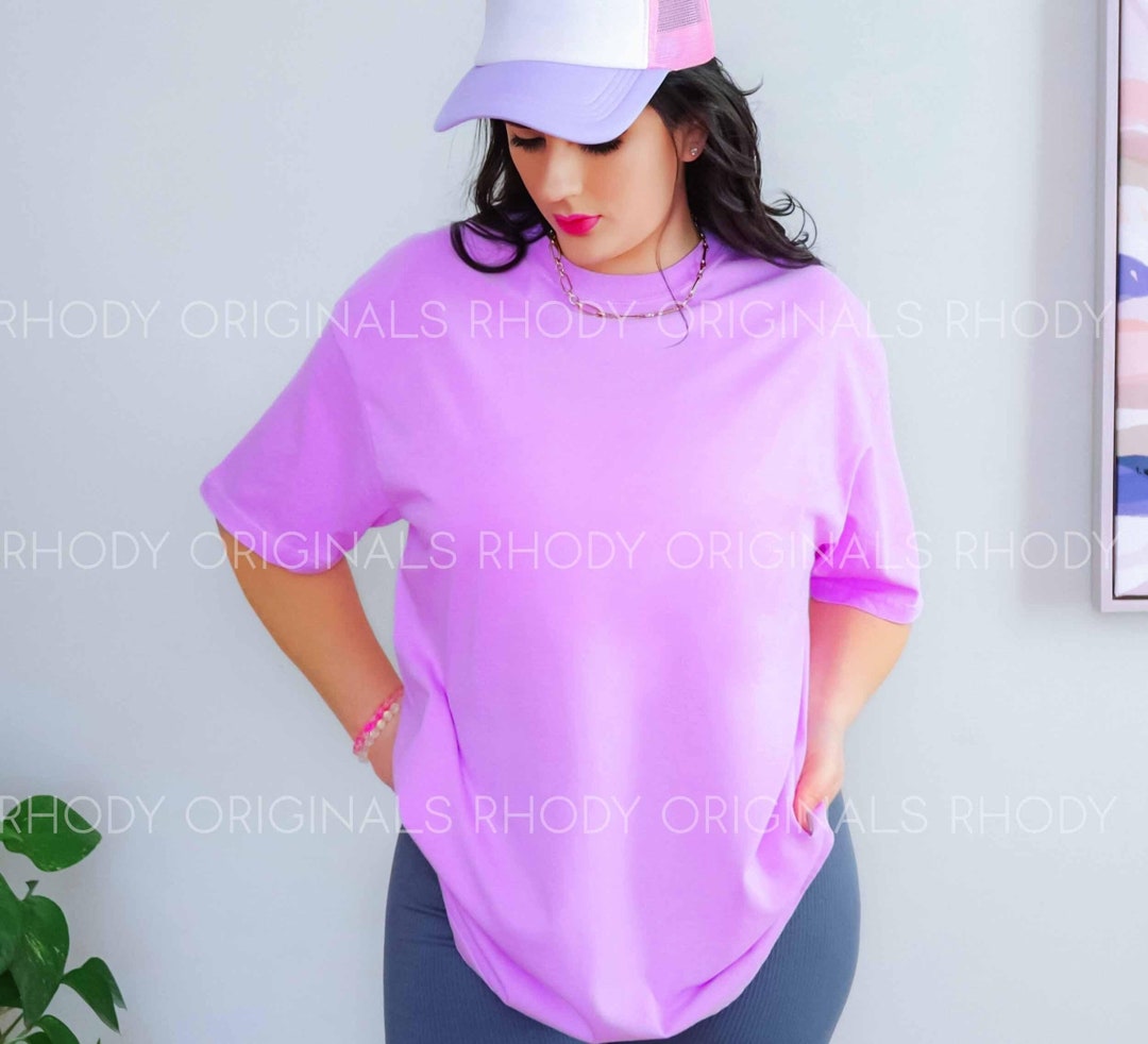 Comfort Colors Neon Tees, Neon Violet Comfort Colors Blank Tshirts ...