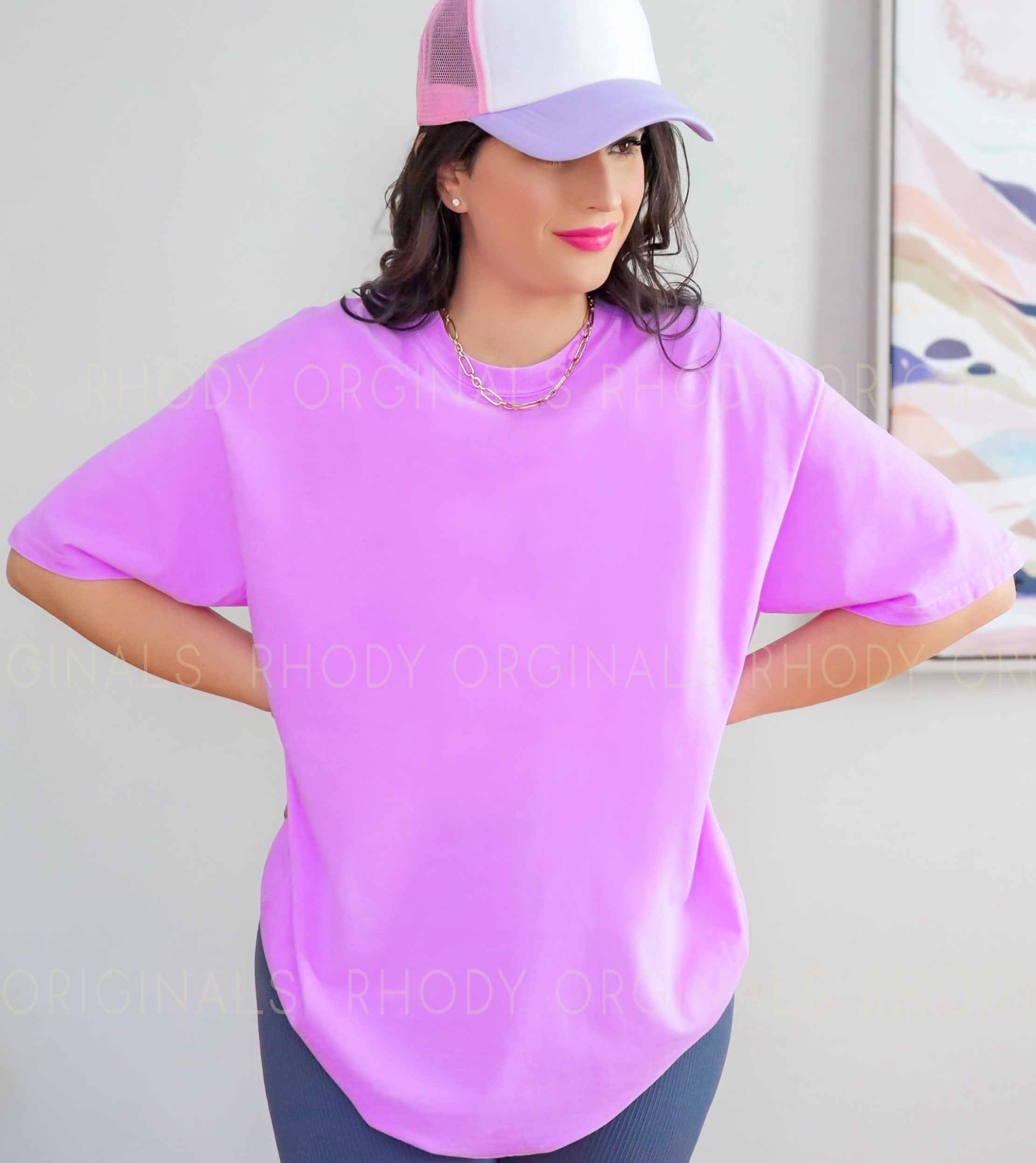Comfort Colors Neon Tees, Neon Cotton Garment Dyed T-shirt 1717 - Etsy