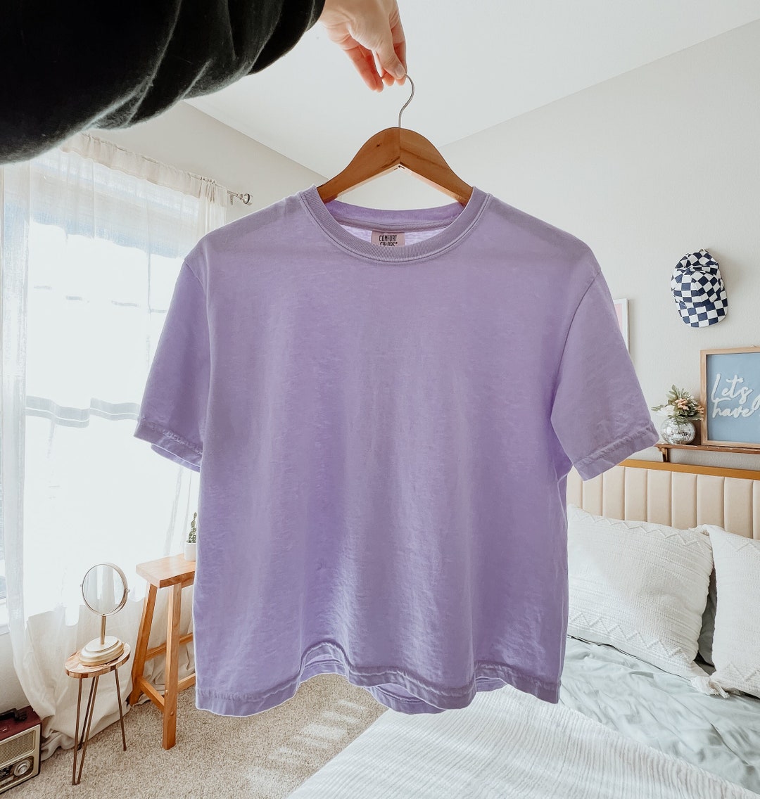 Comfort Colors Cropped Tee, Boxy Crop T-shirt Comfort Colors ...