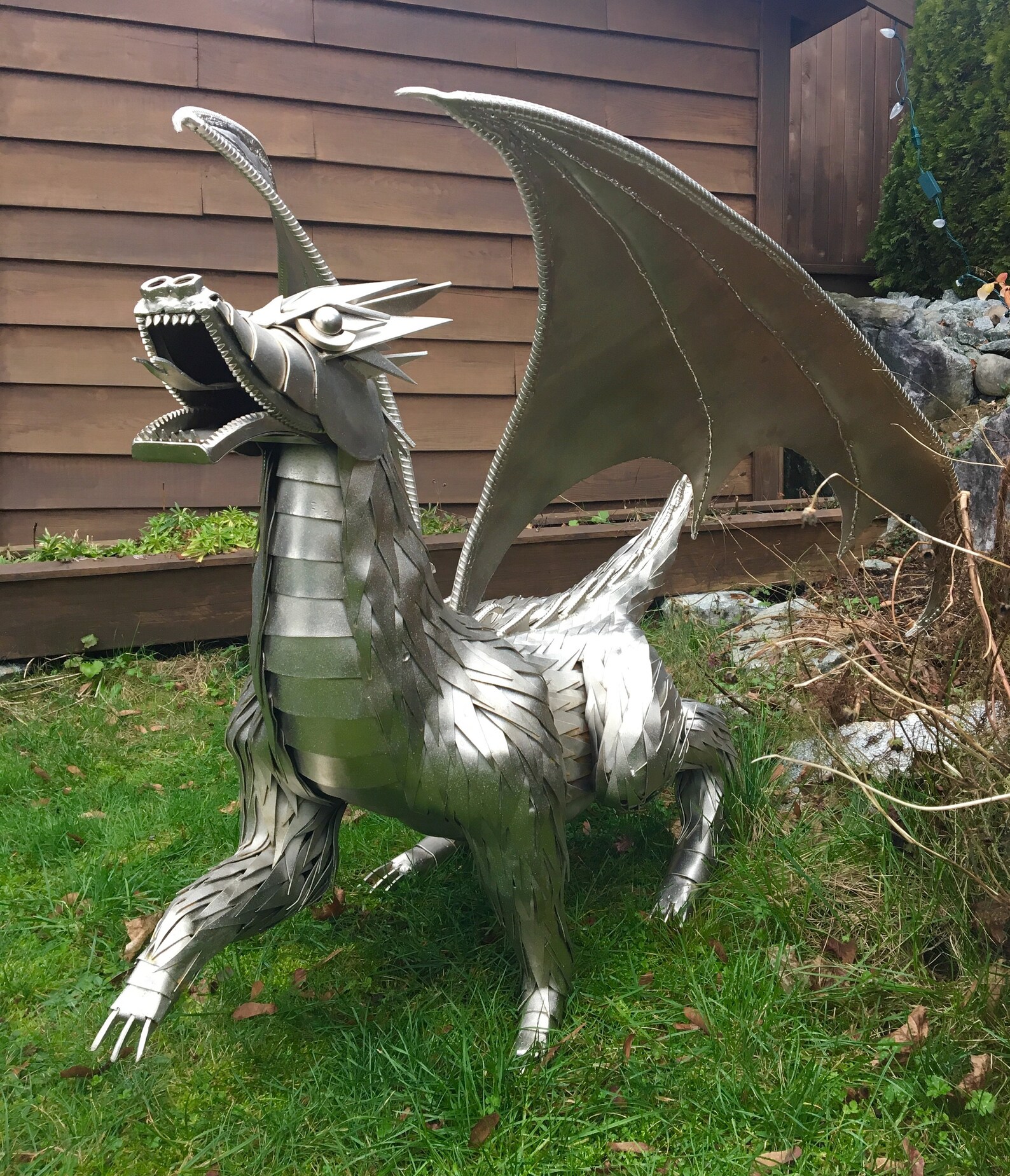 Metal Art Dragon - Etsy