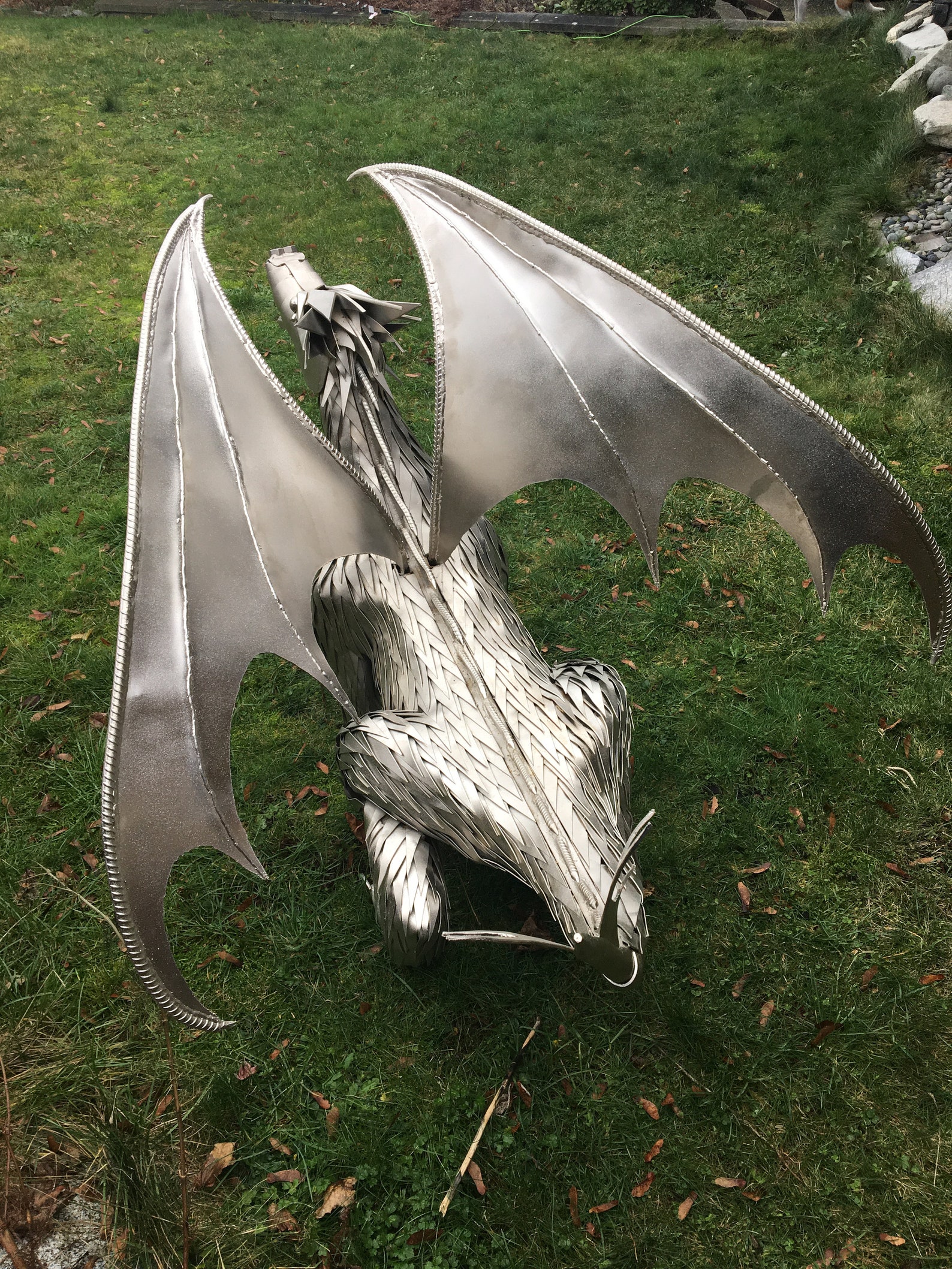 Metal Art Dragon - Etsy