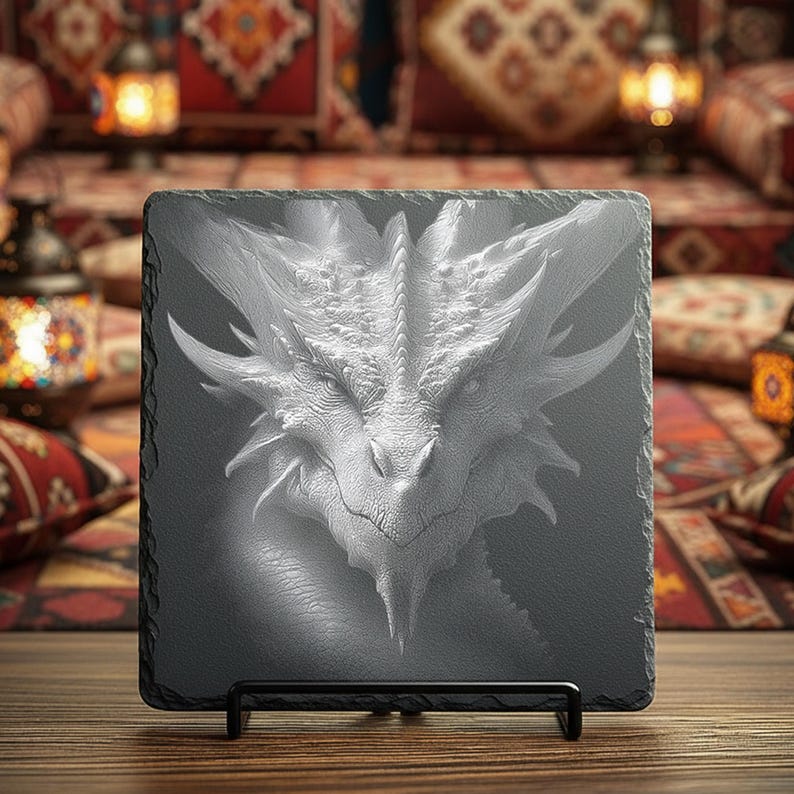 20 Mythical Beast Laser PNG | Stone Plaque Engraving Files | DND & RPG ...