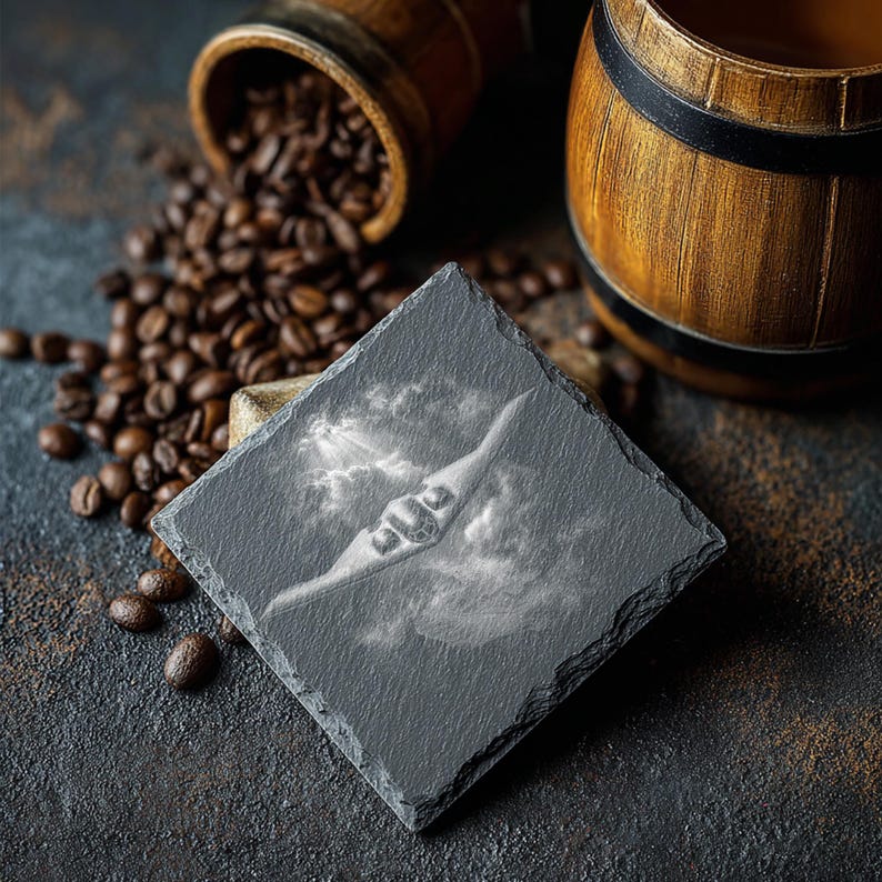 Military Aircraft Laser Engraving Bundle PNG Files for Slate Coasters ...