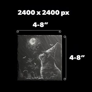 8 Halloween Cat Laser Engraving Bundle Spooky Feline Laser Digital ...