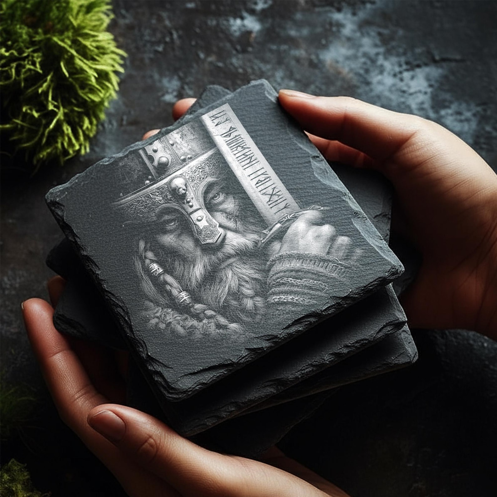 Viking PNG Bundle, 20 Norse Mythology Engraving Designs for Slate ...
