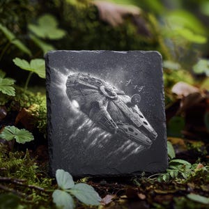 Galactic Legends Slate Coaster Designs Laser Engraving PNG Files for ...