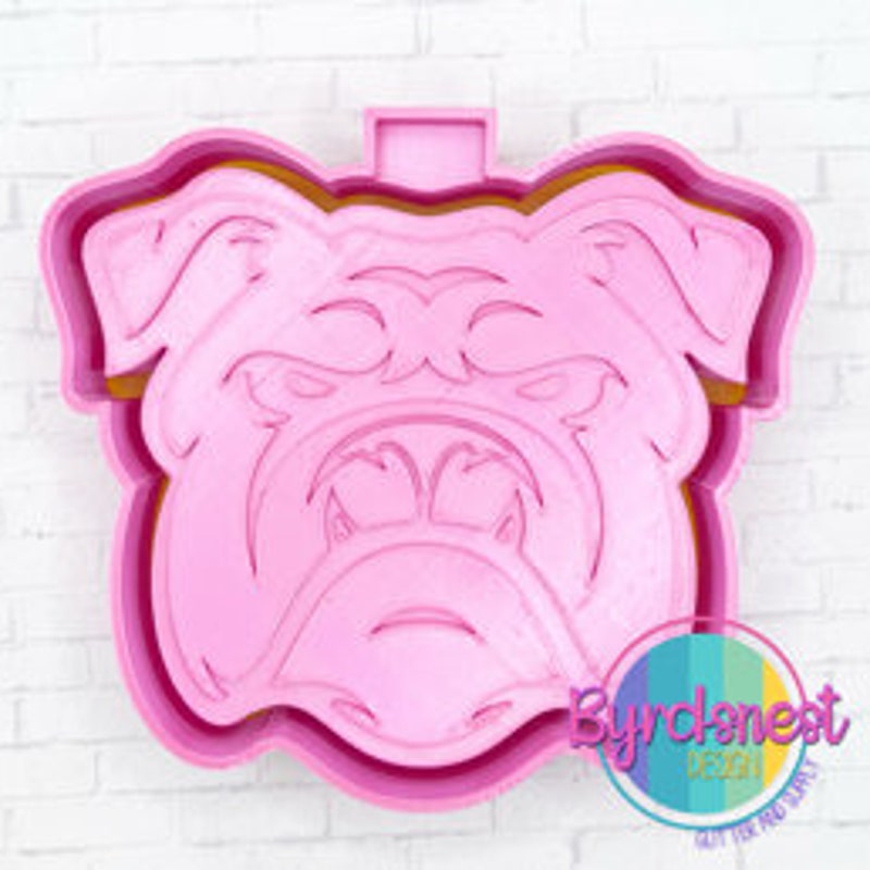 Silicone Bulldog Mold - Etsy